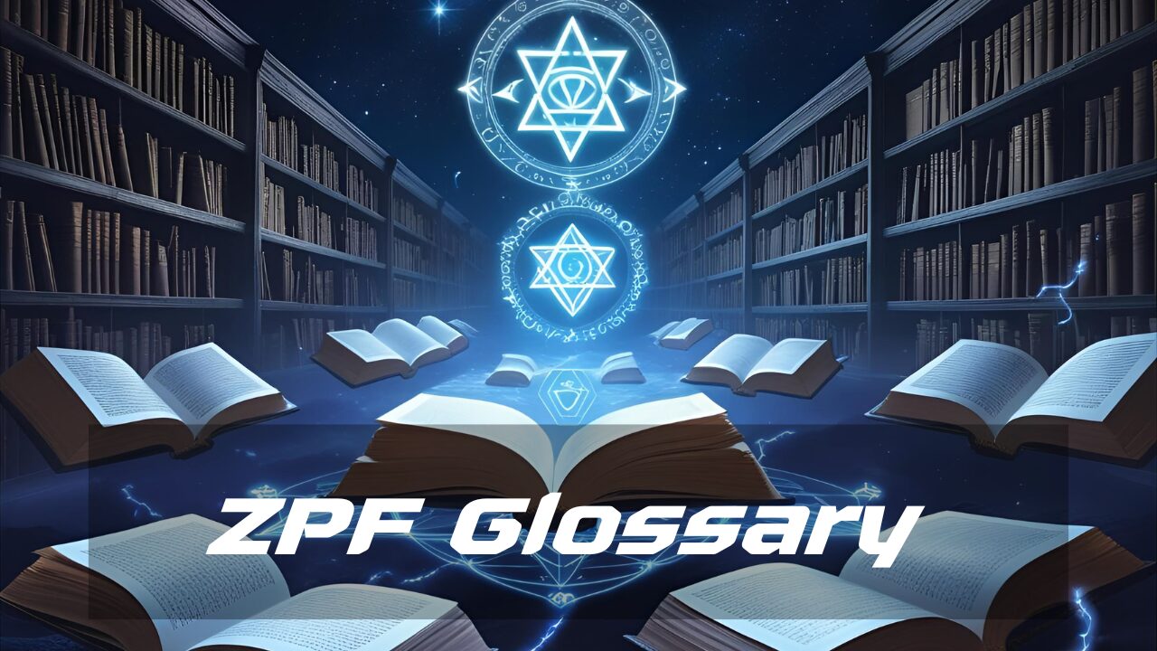 ZPF Glossary – ZPF用語集 - Zero Point Field